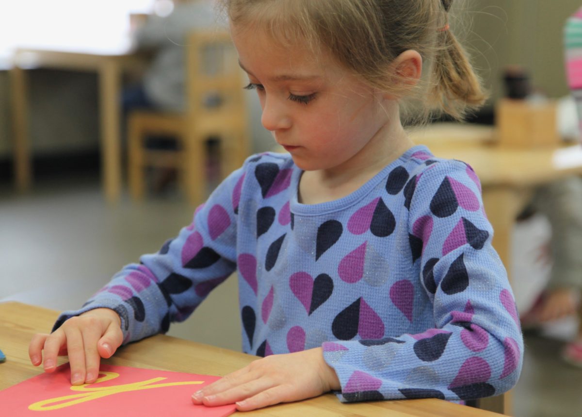 Cursive in Montessori - Baan Dek