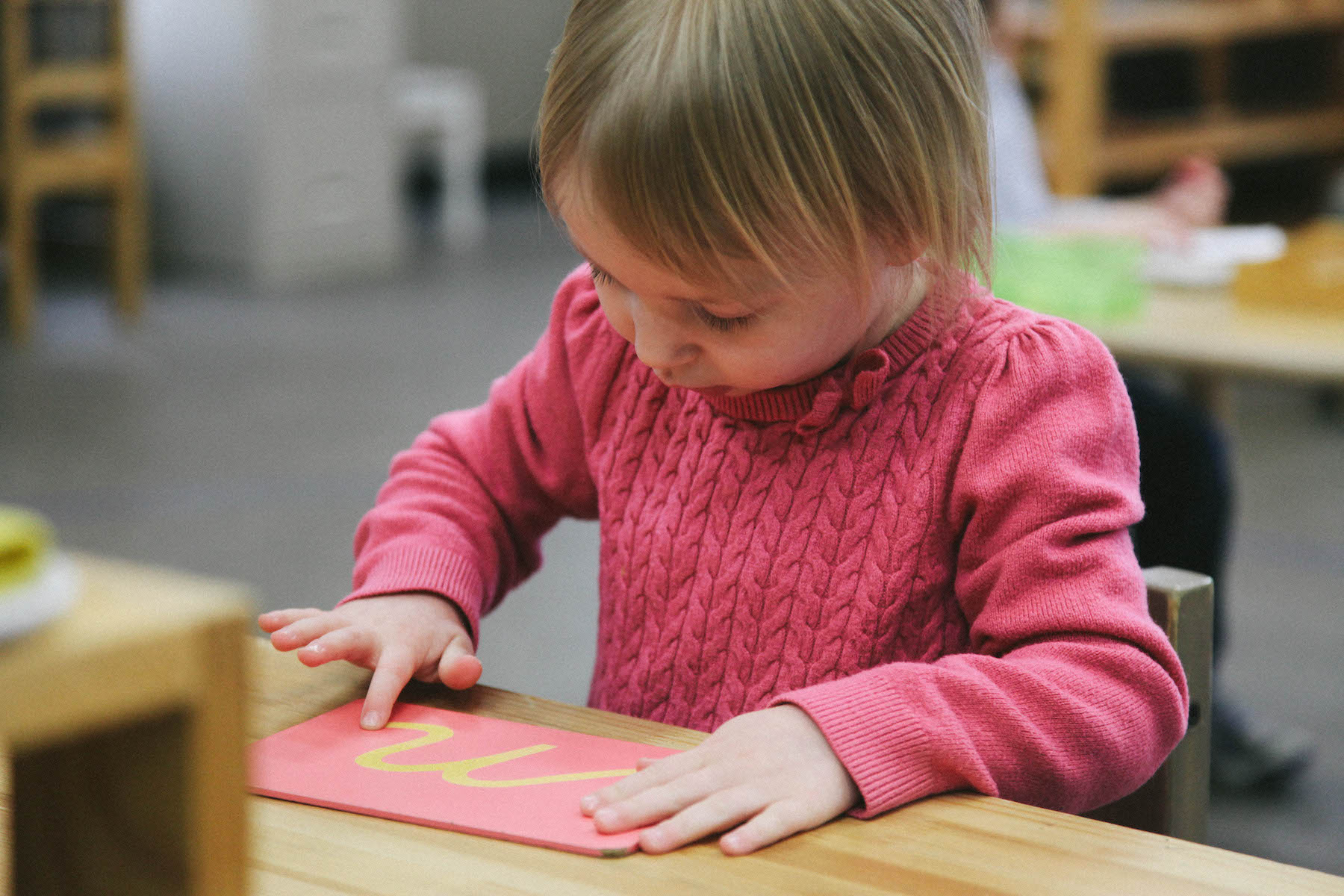Cursive In Montessori Baan Dek
